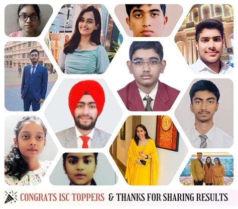 ISC Board Toppers CISCE Th All India Rank State Wise List