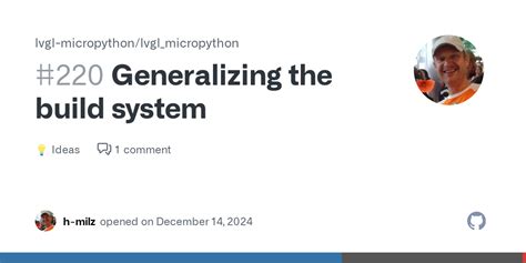 Generalizing The Build System · Lvgl Micropython Lvglmicropython