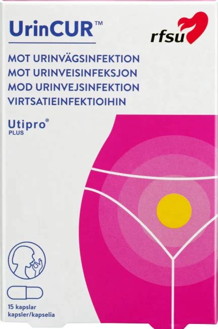 RFSU UrinCUR, 15kpls - Helsekost.no