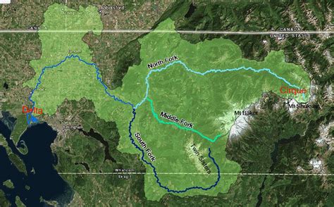 The Nooksack River The History And Current State Of The River Whatcom