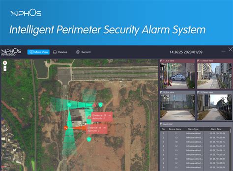Contactless Sleep Monitor Anti Uav Radar Perimeter Intrusion Detection Radar Drone Detection