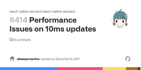 Performance Issues On 10ms Updates · Issue 414 · React Native Sensors