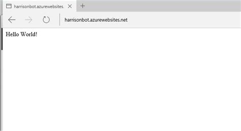 Setting Up A Nodejs Slack Bot On Azure Web Apps Steven Follis
