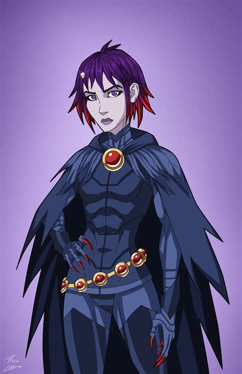 Raven [teen] Earth 27 Commission By Phil Cho On Deviantart
