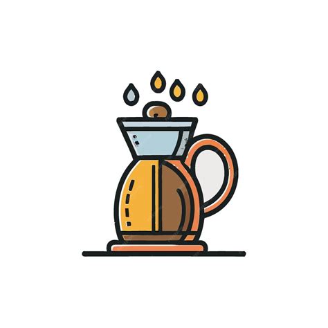 Premium Vector Illustration Of A Jug With A Liquid Inside