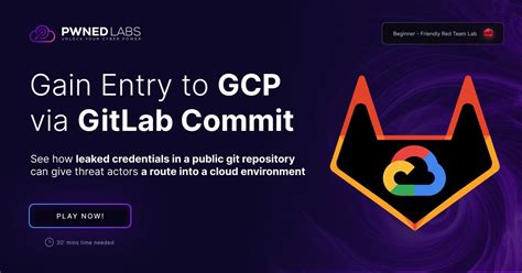 How To Enter Gcp With Gitlab Commit Pwned Labs Posted On The Topic Linkedin