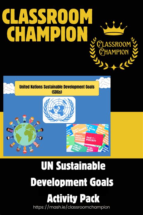 Mash Themes Un Sustainable Development Goals Activity Pack
