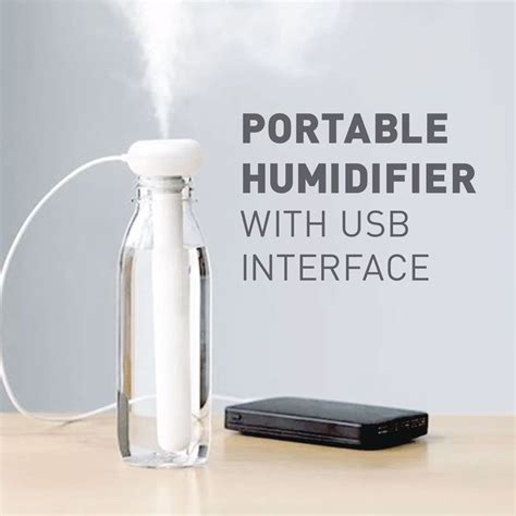 Bottle Caps Humidifier Ultrasonic Atomizing Humidifier
