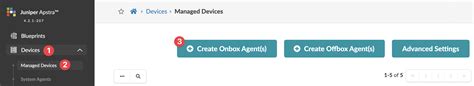 Create Onbox Agent Apstra 4 2 Juniper Networks