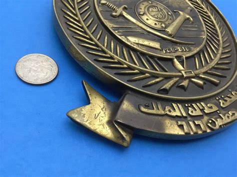 Saudi Ship Brass Plaque Badr Class Corvette Middle East World Militaria Forum