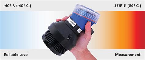 Expanded Ultrasonic Level Sensor Process Temperature Flowline Liquid And Solid Level Sensors