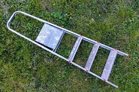 Aluminijasta Lestev 3 Stopnice