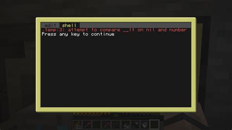 Was Bedeutet Diese Fehlermeldung Bei Computercraft Minecraft Programmieren Minecraft Mods