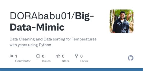 Github Dorababu01big Data Mimic Data Cleaning And Data Sorting For
