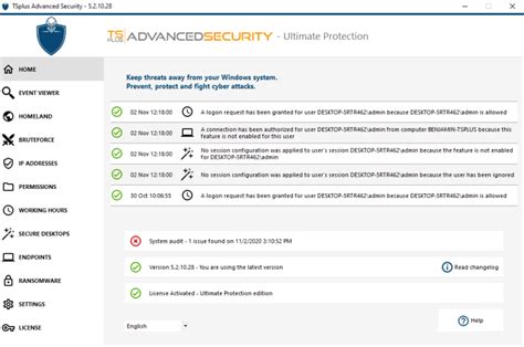 TSplus Security Remote Access VPN