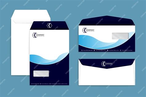 Conjunto De Modelos De Envelope De Empresa De Construção Comercial