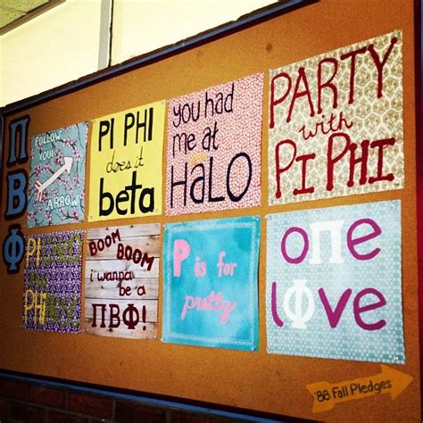 Fun Pi Phi Signs Piphi Pibetaphi Summer Projects Projects To Try Hotty Toddy Pi Beta Phi