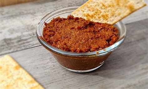 Spicy Sun Dried Tomato Paste