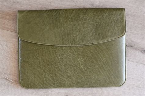 Macbook Pro Case Leather Macbook Air Inch Sleeve Etsy