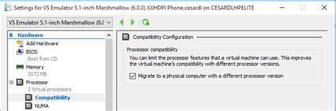 Solving Issue With Vs Android Emulator Xamarin Apps And Intel Skylake Processor I E When