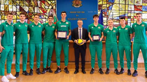 Министърът на спорта се срещна с третите в света Спорт