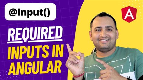Required Inputs In Angular YouTube