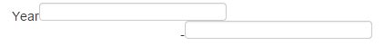 Html Display Two Fields Side By Side In A Bootstrap Form Stack Overflow