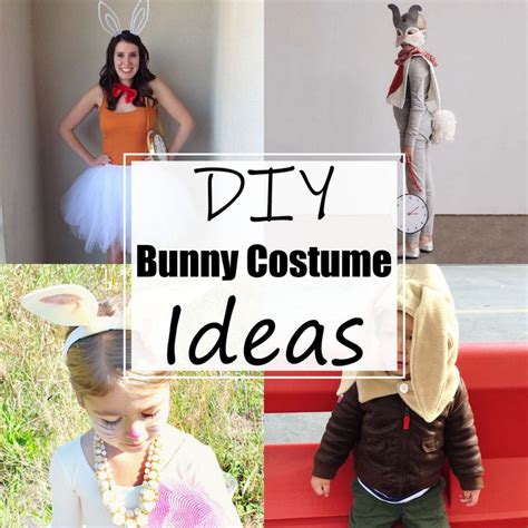 15 Creative And Fun Diy Bunny Costume Ideas All Sands
