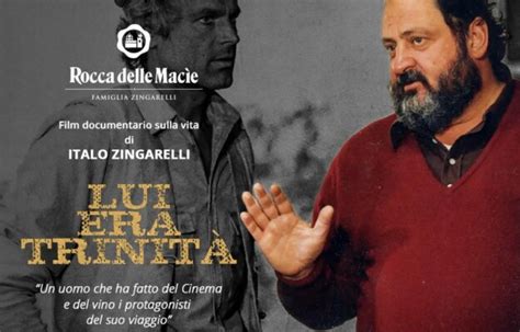 From Cinema To Wine Wine To Cinema The Life Of Italo Zingarelli In A