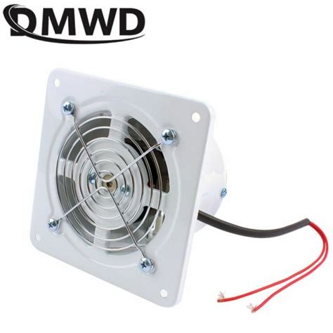 환기팬 환기휀 실내 환풍기 dmwd 20w 4 인치 덕트 송풍기 에어 인공 호흡기 주방 화장실 벽 욕실 창 100mm 금속