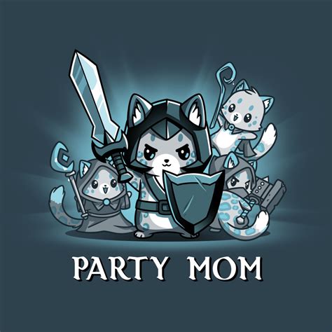 Party Mom Funny Cute And Nerdy T Shirts Teeturtle