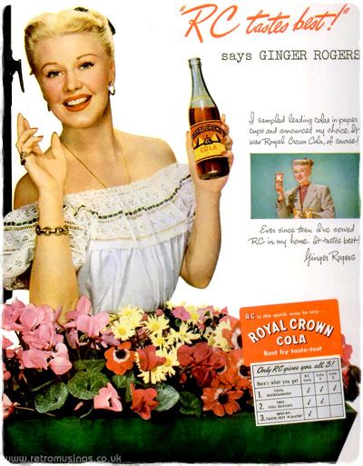 Royal Crown Cola ~ Soda Adverts 1942 1948 Retro Musings