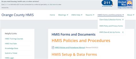 Hmis Forms Oc Hmis