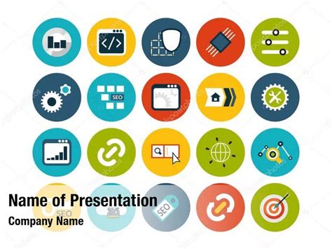 Color Flat Icons Powerpoint Template Color Flat Icons Powerpoint