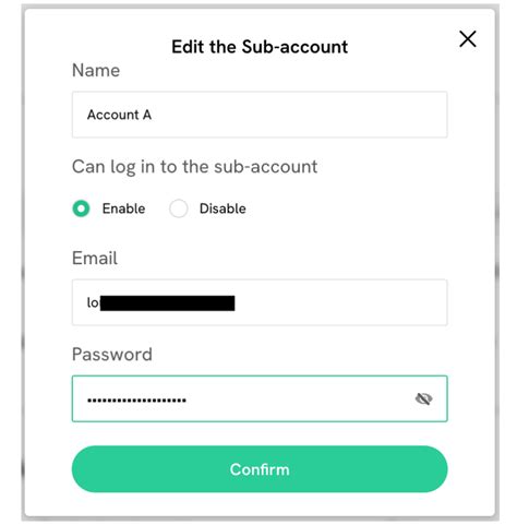 How To Editdelete Sub Accounts Coincall