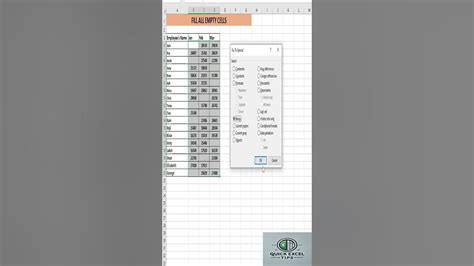fill blank cells in excel like a pro with ctrl g 🚀 quickexceltips