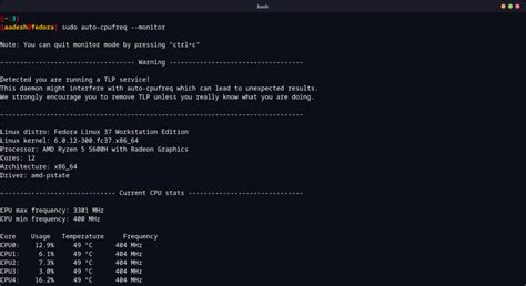 auto cpufreq a cpu speed optimizer for linux linuxfordevices