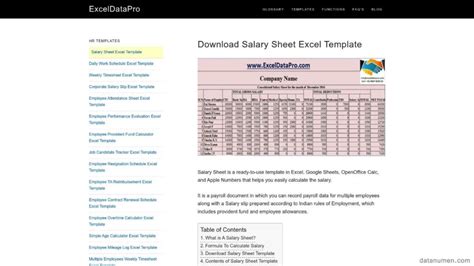 11 Situs Template Penggajian Excel Terbaik 2024 [gratis]