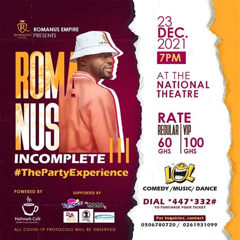 Foster Romanus To Host First Ever Comedy Party On 23rd December