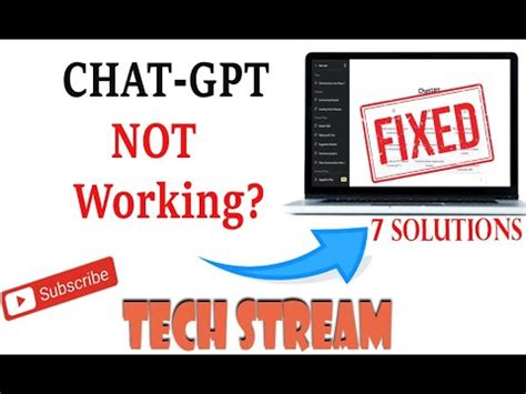 How to FIX Chat GPT Not Working (Chat GPT Down, Not Opening, At Capacity, Login Error) - YouTube