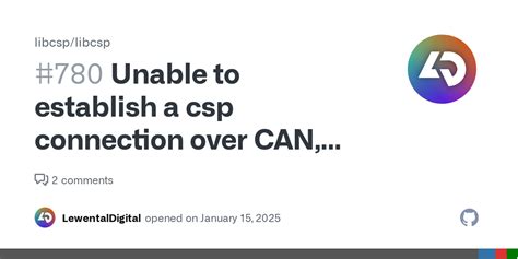 Unable To Establish A Csp Connection Over CAN Using Libcsp With Python Issue