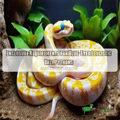 Blue Eyed Leucistic Ball Python Care Appearance And Buying Tips