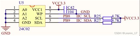 Stm32 第19讲 Iic（协议简介读取驱动at24c02实验）at24c02 驱动 Csdn博客