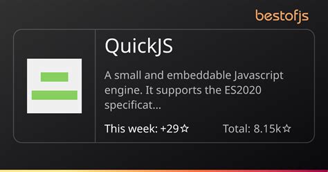 Best of JS • QuickJS