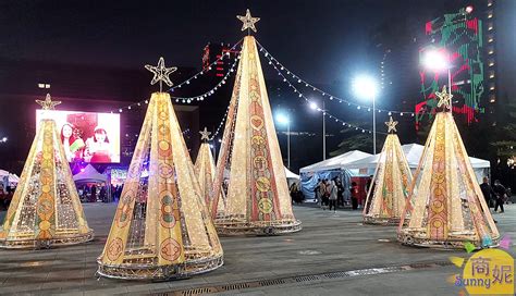 2022台中好聖誕最嗨聖誕活動網美聖誕樹公益耶誕市集1002位聖誕老人齊聚報佳音 商妮吃喝遊樂