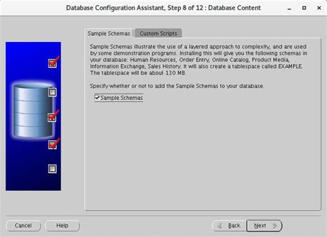 database configuration assistant dbca creating databases 11g on linux7 6 i m top i m an