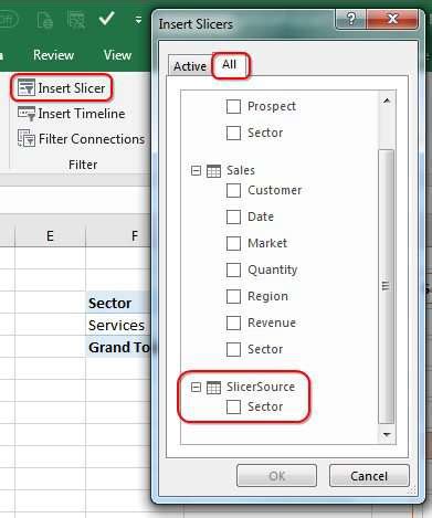 Slicer For Two Data Sets Excel Tips MrExcel Publishing