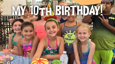 Swim In Zone Birthday Party At Lewis Bonnett Blog
