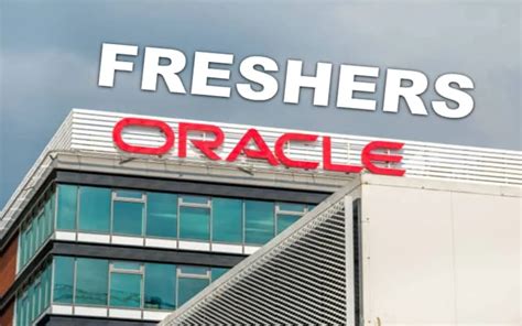 Oracle Hiring Fresher 0 4yrs July 2024 Alexa Hire