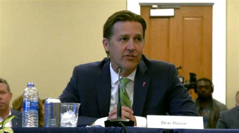 Ben Sasse Makes It Official Will Resign Us Senate Seat Jan 8